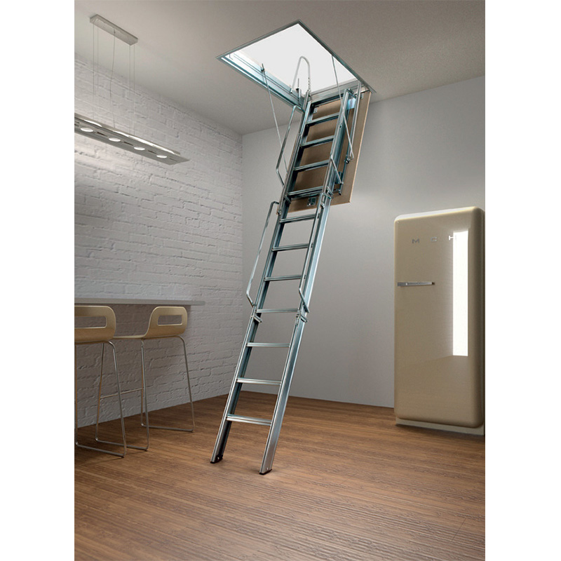 Scale Retrattili Manuali Aci tre segmenti 100 x 180 H 300