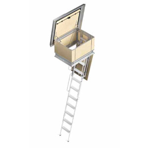 Scale retrattili con botola a scomparsa per soffitti e pareti